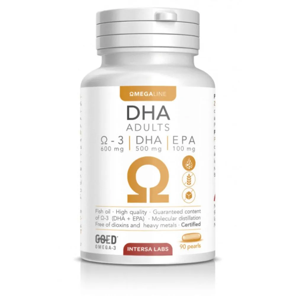 DHA ADULTOS Omegaline Ácidos Grasos | Intersa Labs