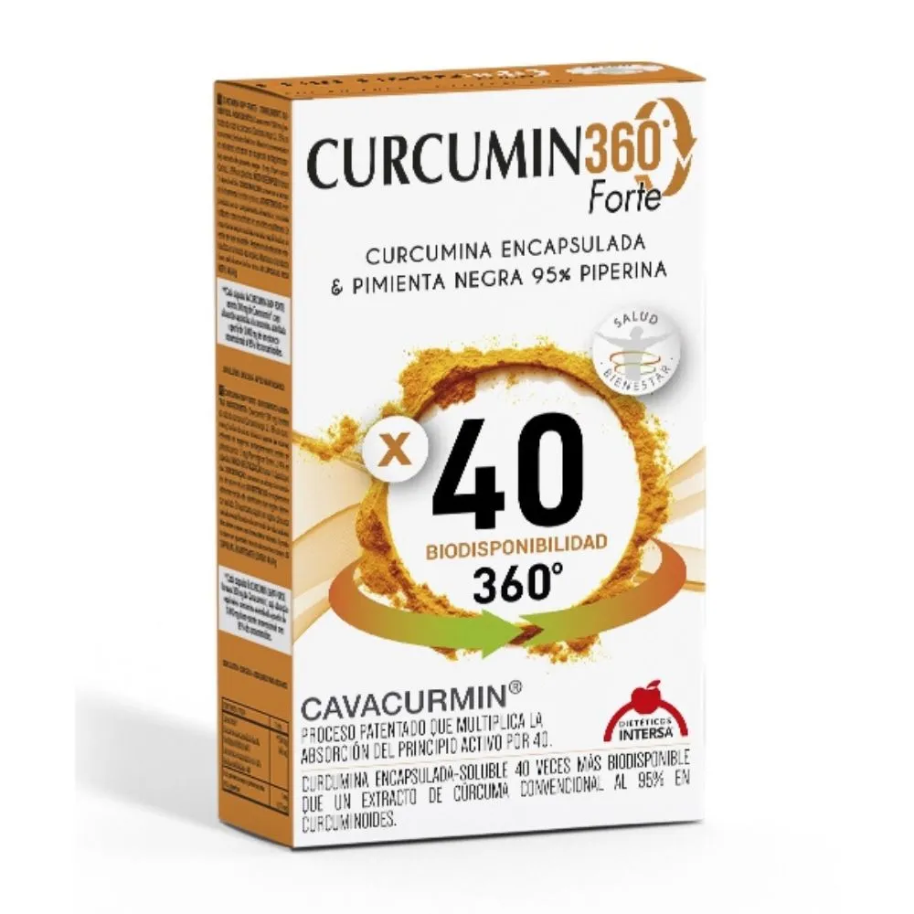 CURCUMIN 360º FORTE Cúrcuma Biodisponible – Intersa – Espacionatur ...